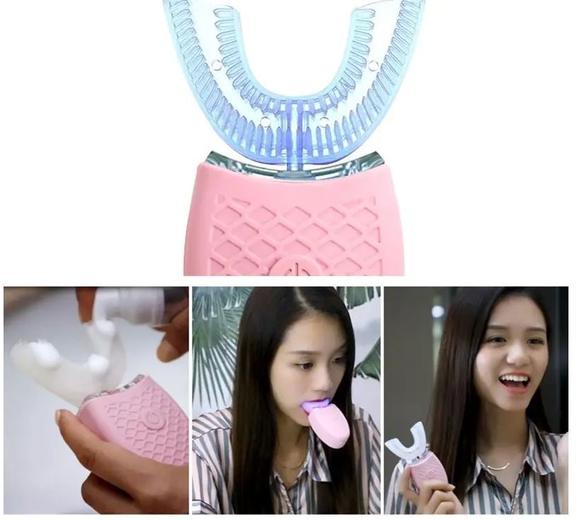 Electric U-Shape Toothbrush Kids 2-7 Years | SM U-Shape toothbrush